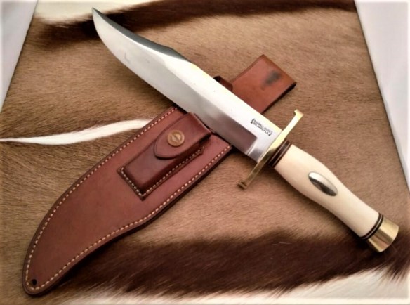 *SOLD* Randall Model 12-9″ Brassback Bowie $2495 | Severance Knives