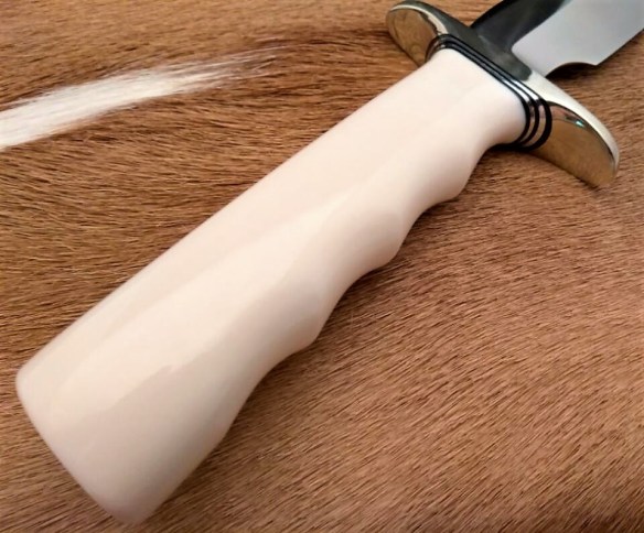 *SOLD* Randall Model 3-7″ Fighter Ivory Handle | Severance Knives